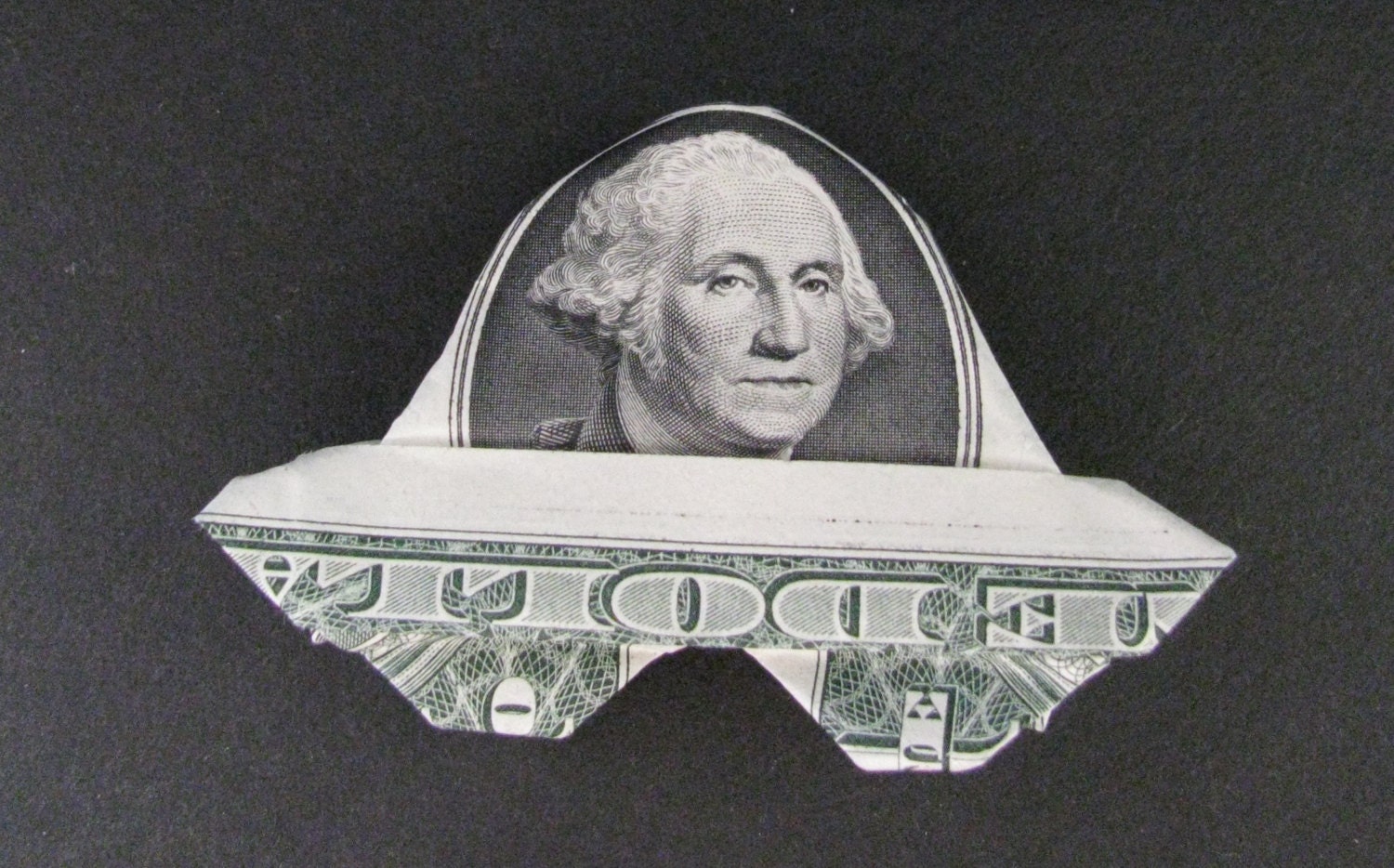 Items similar to Moneygami George Washington - First Alien - Money ...