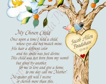 Adoption poem | Etsy