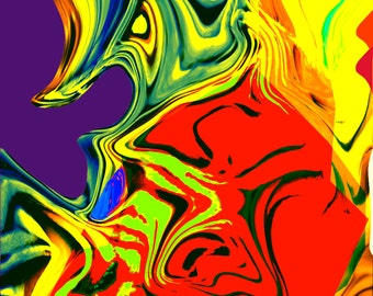 Popular items for digital abstract art on Etsy