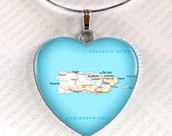 Unique puerto rico necklace related items | Etsy