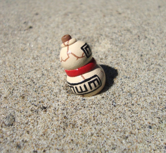 Gaara's Sand Gourd Figurine Naruto Shippuden by happycrafties