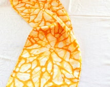 Popular items for bright yellow scarf on Etsy