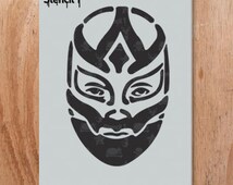 Unique stencil mask related items | Etsy