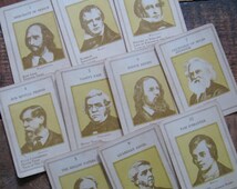 Unique authors card game related items | Etsy