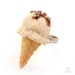 Food Jewelry Scented Vanilla Ice-Cream Ring Handmade Polymer