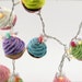 Candy Land Cupcake Lights String of Lights 10 Mini Cupcakes