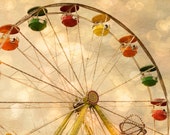 Items similar to State Fair - Ferris Wheel - Fine Art Print - Summer ...