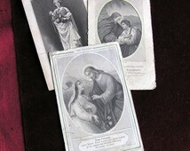 Unique lace holy card related items | Etsy