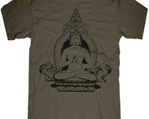 Unique buddha tshirt related items | Etsy