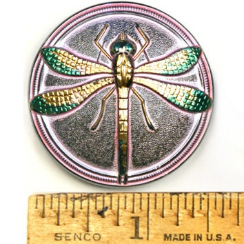 Spirit Czech Glass Buttons and Beads by spiritbuttons on Etsy