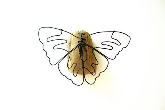 Butterfly Wire Sculpture Wire Art Minimal Art Design