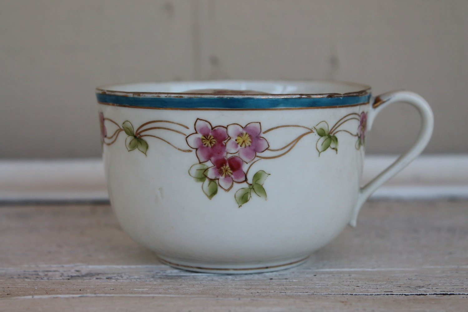 Antique Hand Painted Nippon Tea Cup