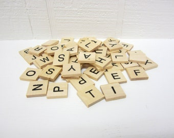 Alphabet tiles | Etsy