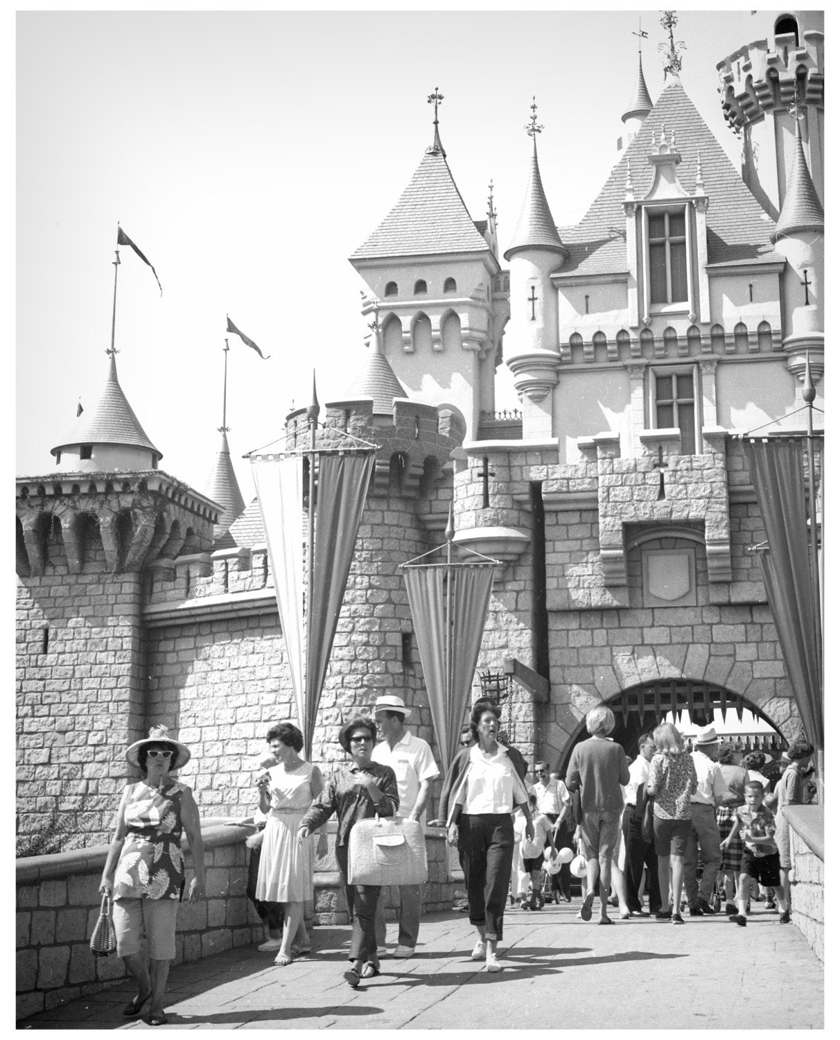 Vintage Disney Late 50s or early 60s crowd Sleeping Beautys
