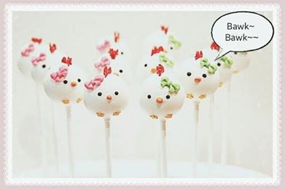 Birthday Cake Pops Chicken