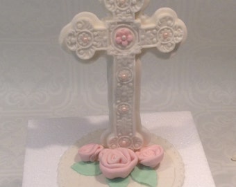 Popular items for fondant cross on Etsy