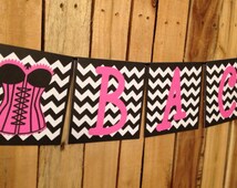 Popular items for hot pink letters on Etsy