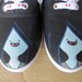 Hand Painted Shoes Marceline Adventure Time by cindystyle