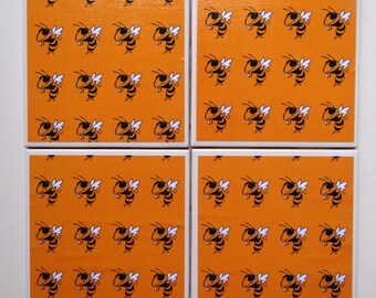 Georgia Institute of Technology (Georgia Tech) Yellow Jackets Coasters ...