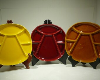 Popular items for divided plate on Etsy