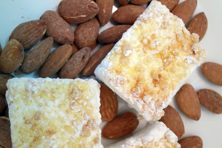 Almond Marshmallows 1 dozen Gourmet homemade by SweetJumbles