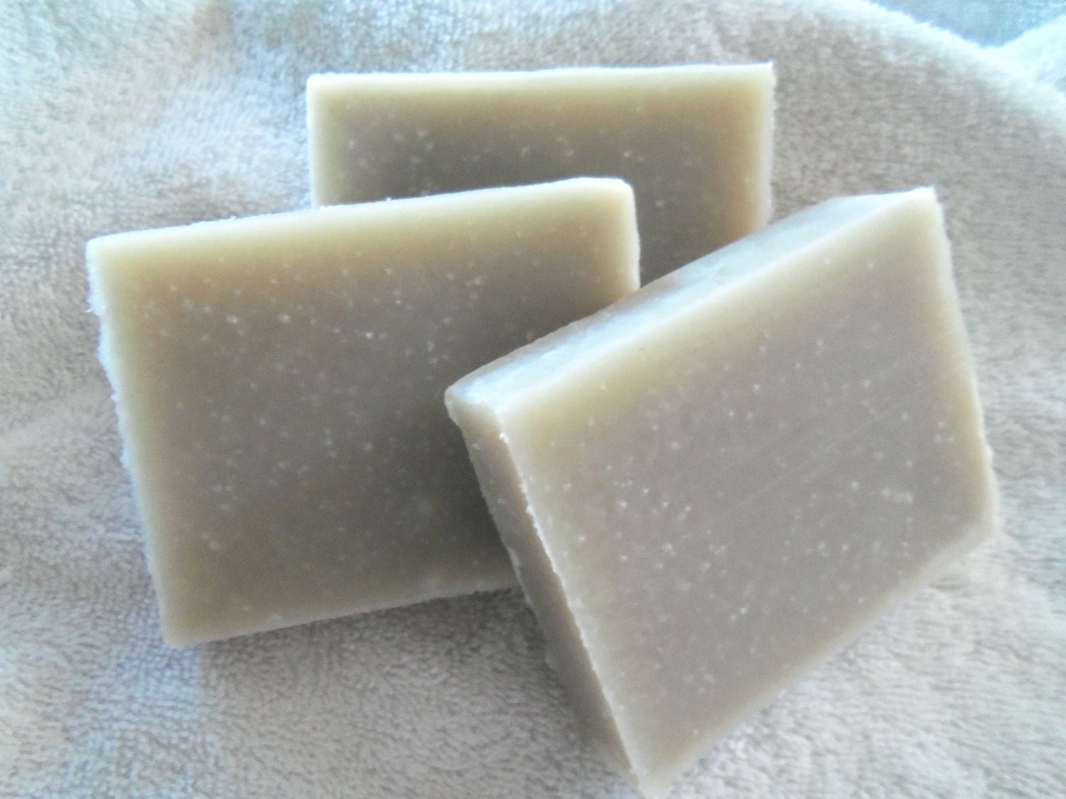 Minty, Refreshing Blue Ice Cold Process Soap with Shea Butter