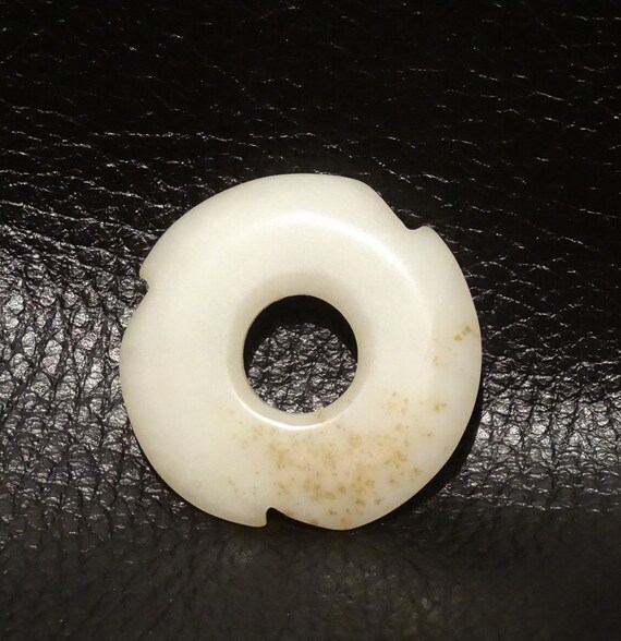 RARE Antique Mutton Fat White Nephrite Jade by ElegantArtifacts