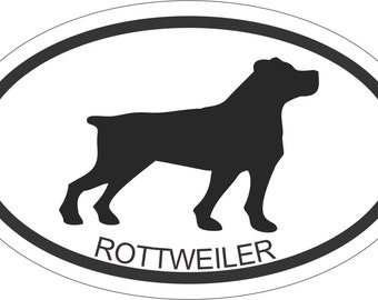 Rottweiler decal | Etsy