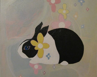 Dutch Rabbit Painting 3