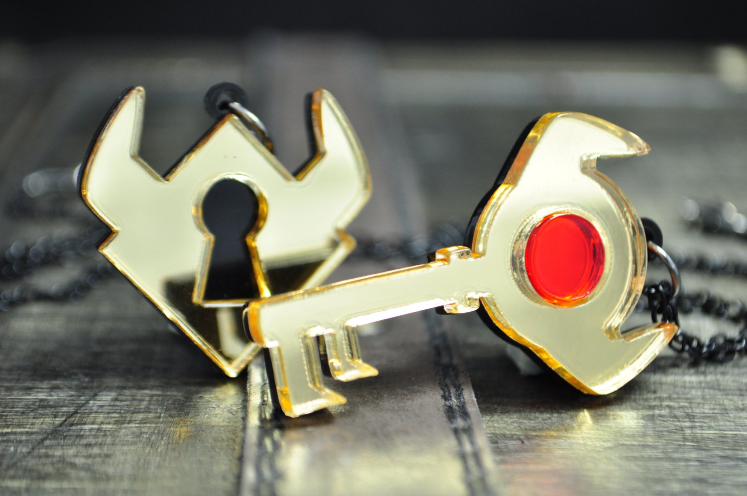 Zelda Boss Key and Lock Friendship Lovers Set