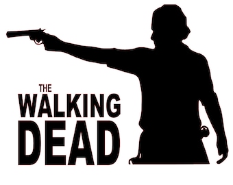 Popular items for walking dead sticker on Etsy