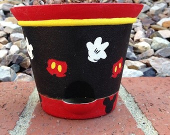 Mickey mouse planter | Etsy