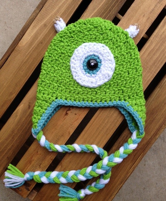 Como hacer un gorro de Monster INC - Imagui