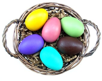 Items similar to Easter Eggs Spring Rainbows Pastel Colors Pink Baby ...