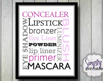 Makeup quotes | Etsy