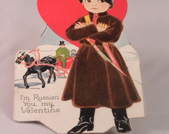 Vintage Valentines cards curated by The Art of Doing Stuff on Etsy