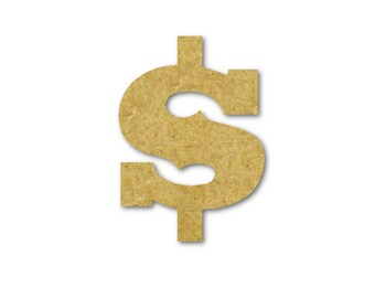 Dollar sign letter | Etsy