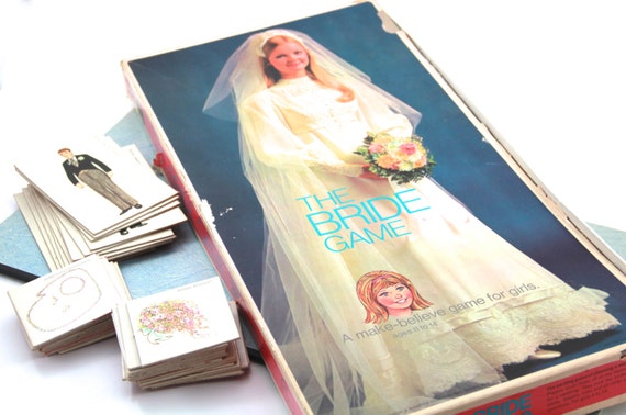 Items similar to The Bride Game, Vintage Wedding Board Game, 1970s ...