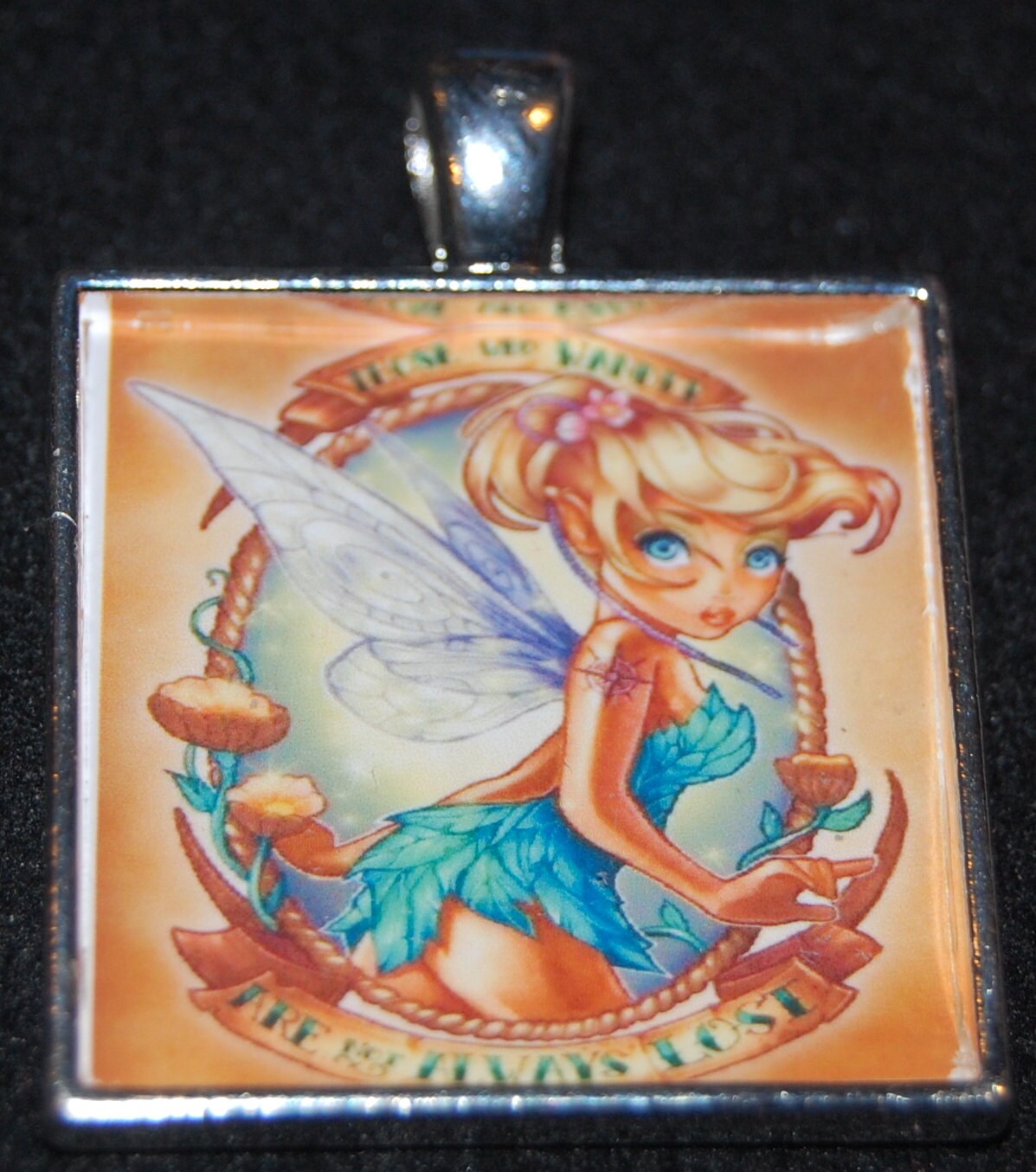 Disney Fairy Tinkerbell Peter Pan Tattoo Pinup Flash Princess