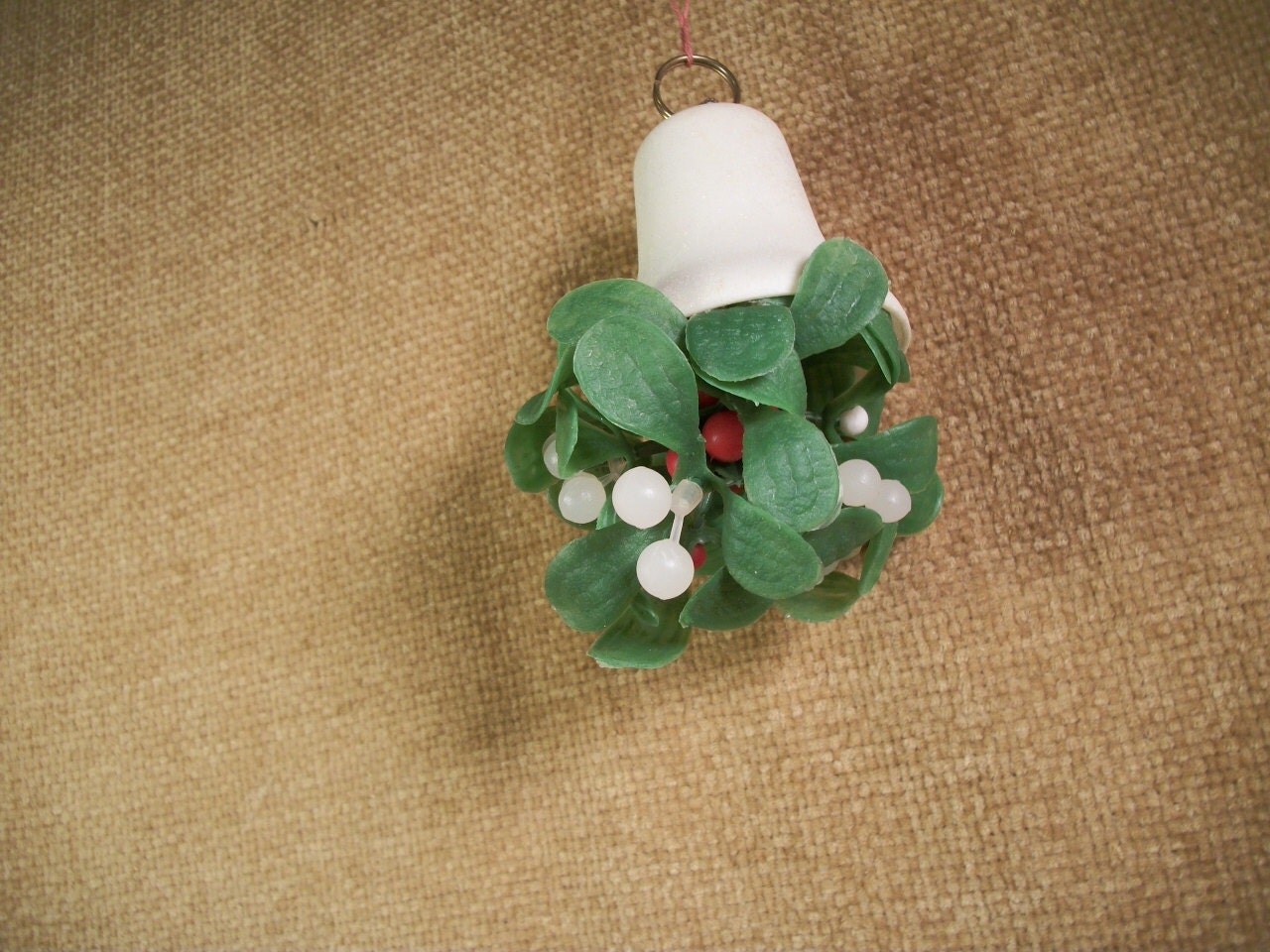 Mistletoe Kissing Bell Traditional Christmas Archway