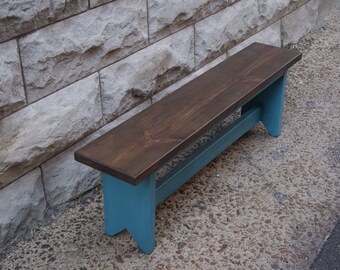 Bench / Farmhouse Bench / Benches / Entryway Bench / Rustic Bench ...