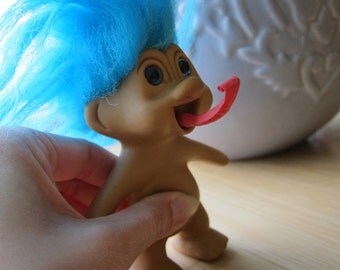 Popular items for blue hair troll on Etsy