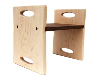 Wood step stool | Etsy