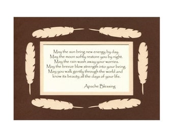 Apache blessing | Etsy