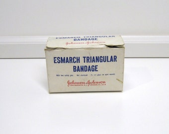 Esmarch Triangular Bandage Sling Vintage Medical Supplies First Aid
