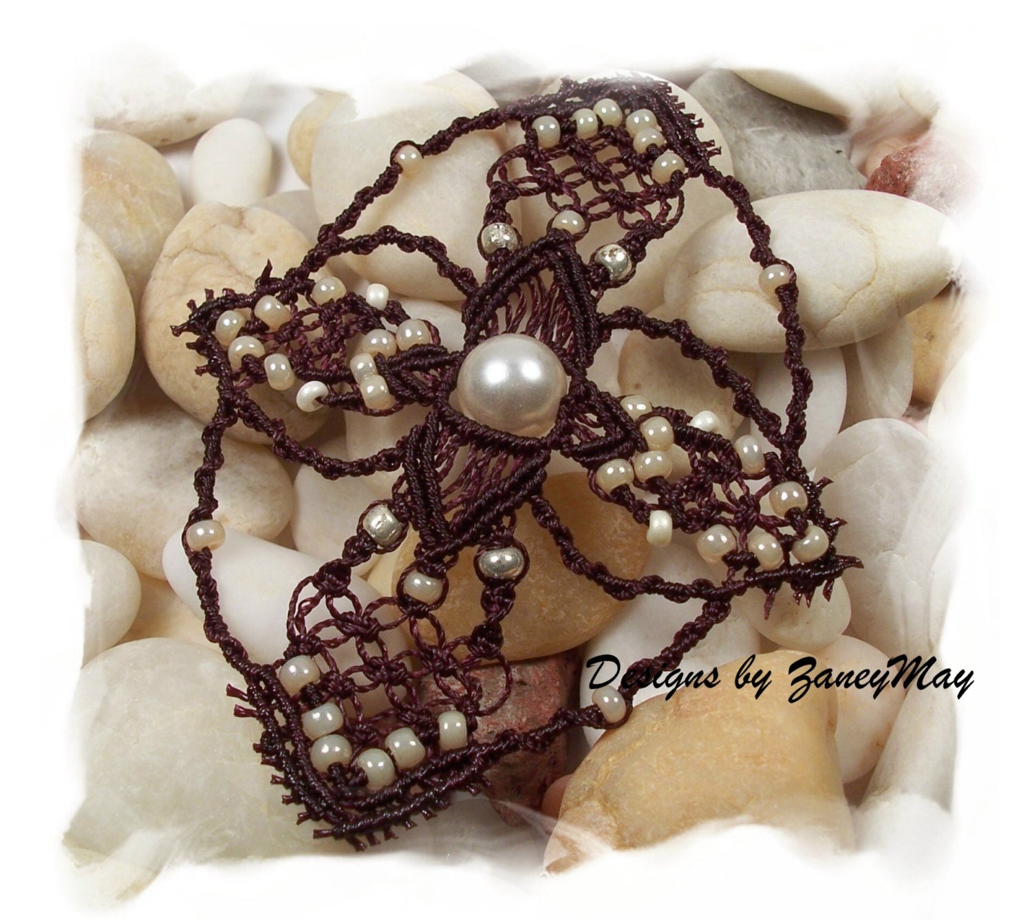 Macrame Cross Pattern in PDF