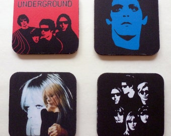 Miles Davis Drink Coaster Set Jazz Music Gift by RetroRebirth