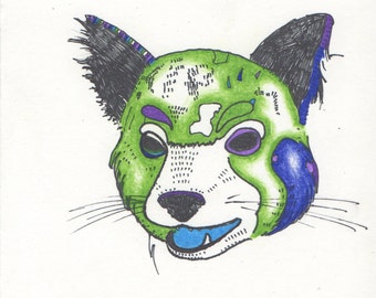 Illustration by Mary Recchia by megashark on Etsy