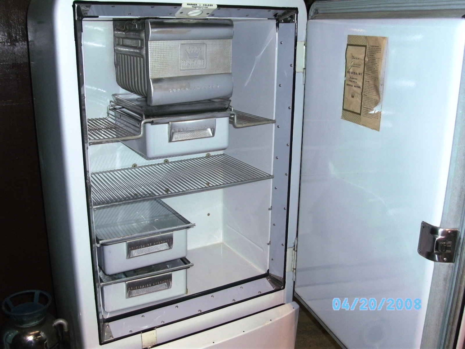 Vintage Frigidaire Refrigerator Beautiful Condition