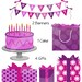 Birthday Clipart & Digital Paper